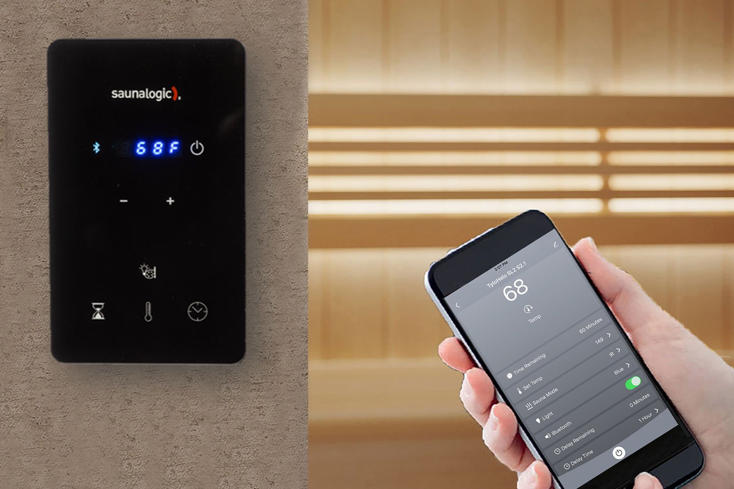 Helo Electric Sauna Heaters & Controls